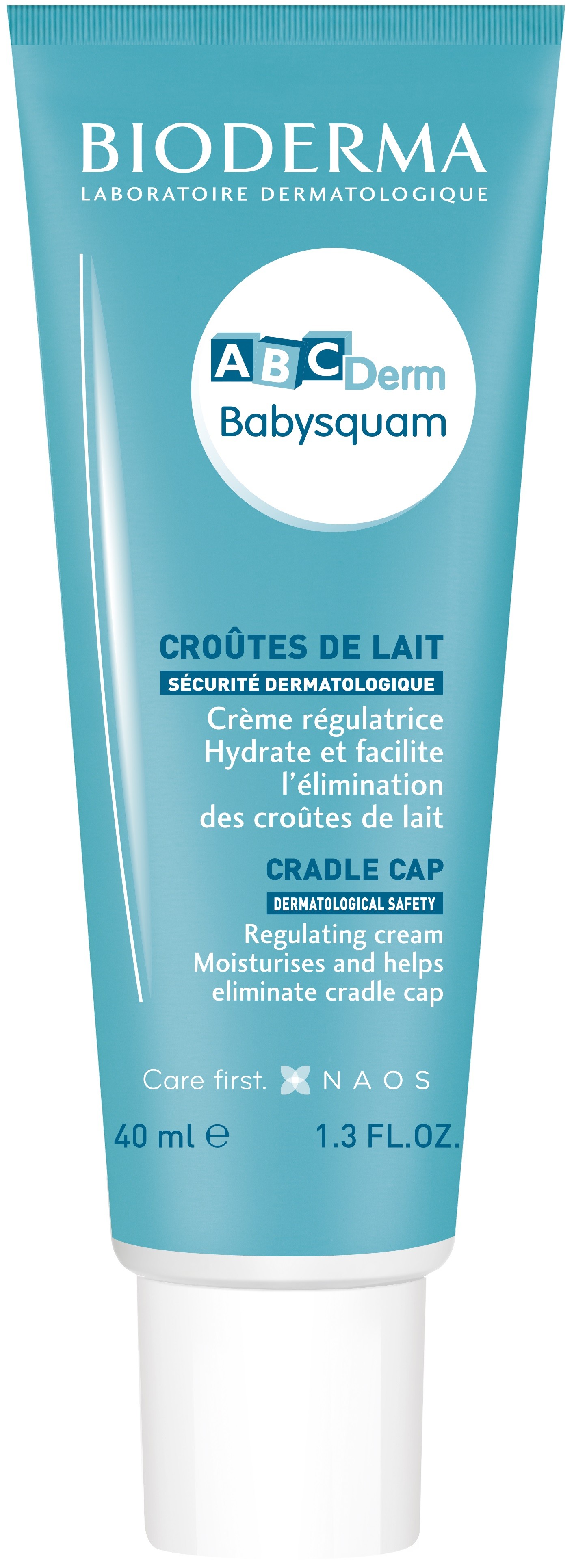 Bioderma ABC Derm Крем против млечни корички Babysquam, 40 ml | Ozone.bg