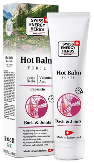 Hot Balm Билков балсам, 75 ml, Swiss Energy | Ozone.bg