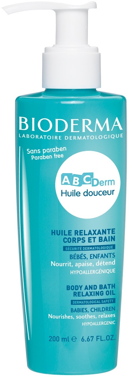 Bioderma ABC Derm Нежно масажно олио, 200 ml | Ozone.bg
