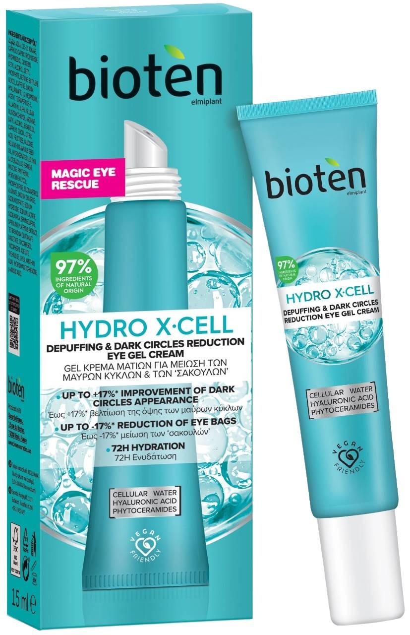 Bioten Hydro X-Cell Околоочен крем, 15 ml | Ozone.bg