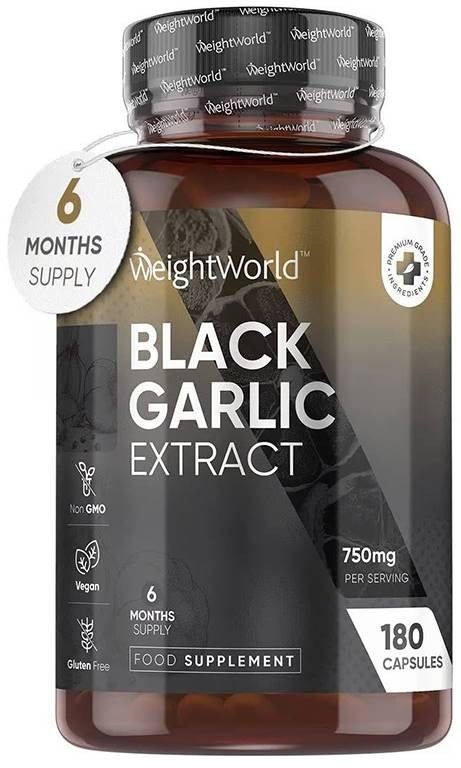 Black Garlic Extract, 180 капсули, Weight World | Ozone.bg