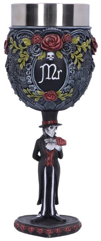 Бокал Nemesis Now Adult: Gothic - Mr (Skeleton) | Ozone.bg