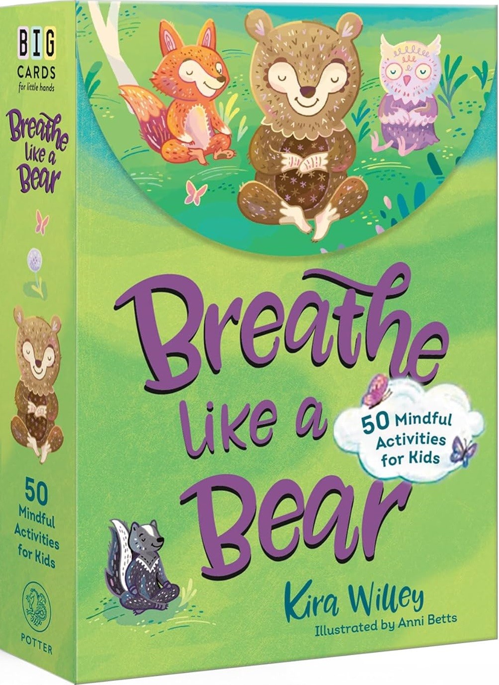 Breathe Like a Bear Mindfulness Cards: 50 Mindful Activities for Kids ...