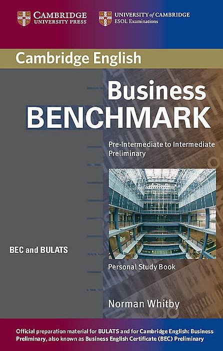 Business Benchmark Pre-Intermediate to Intermediate Personal Study Book ...