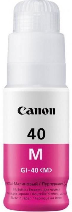 Бутилка с мастило Canon - GI-40M, за PIXMA G6040/G5040/GM2040, magenta ...