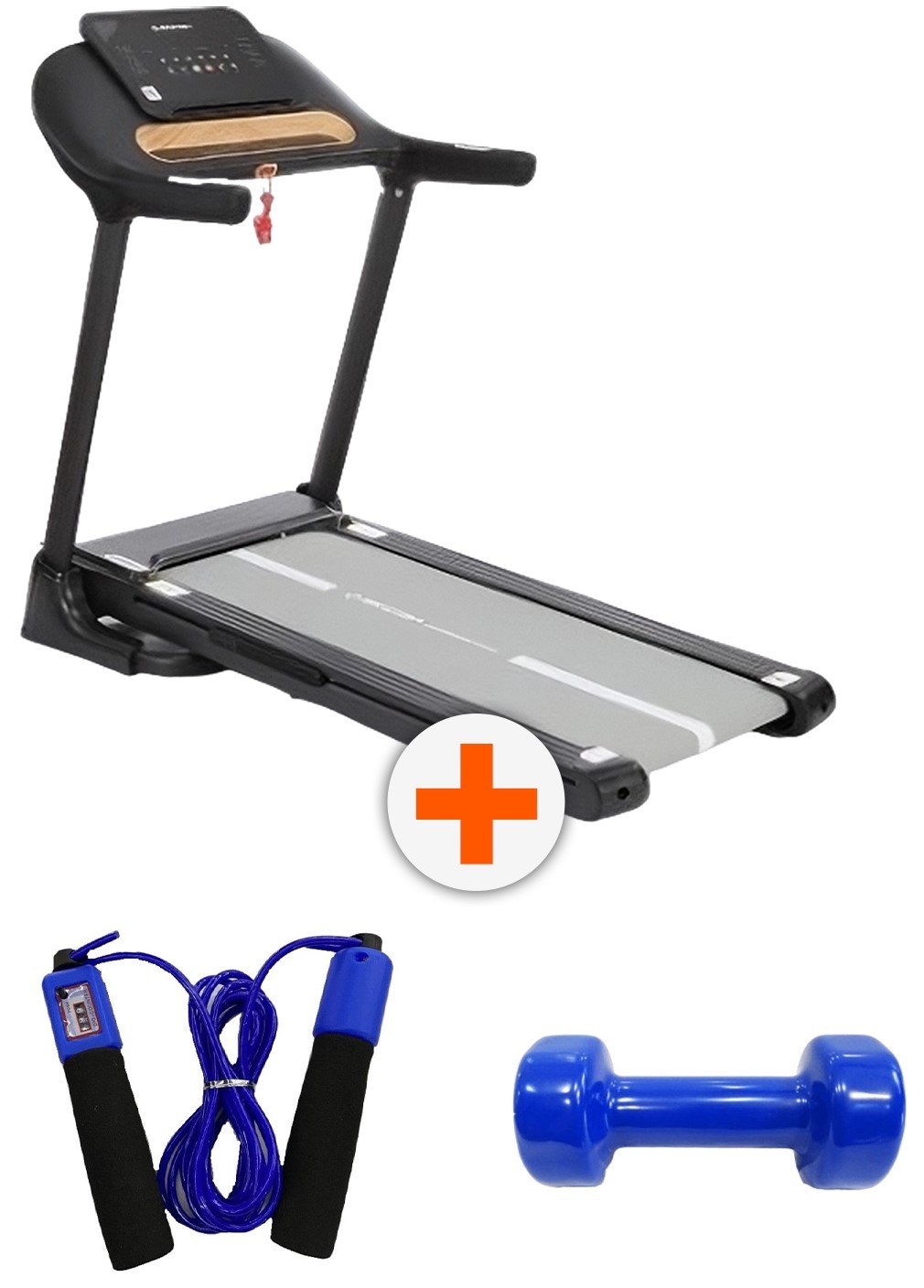 Бягаща пътека Life Gym - Elevation Pro Treadmill + Въже за скачане ...