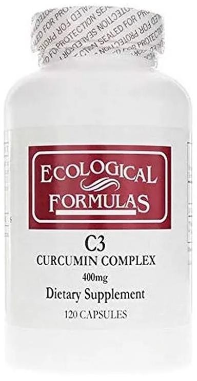 C3 Curcumin Complex, 400 mg, 120 капсули, Ecological Formulas | Ozone.bg