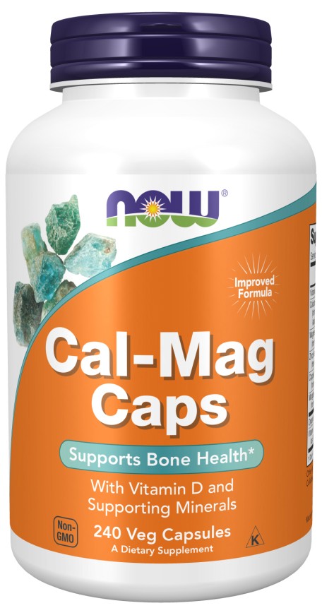 Cal-Mag Caps, 240 капсули, Now | Ozone.bg