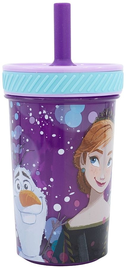 Чаша със сламка Stor Frozen - Violet, 370 ml | Ozone.bg
