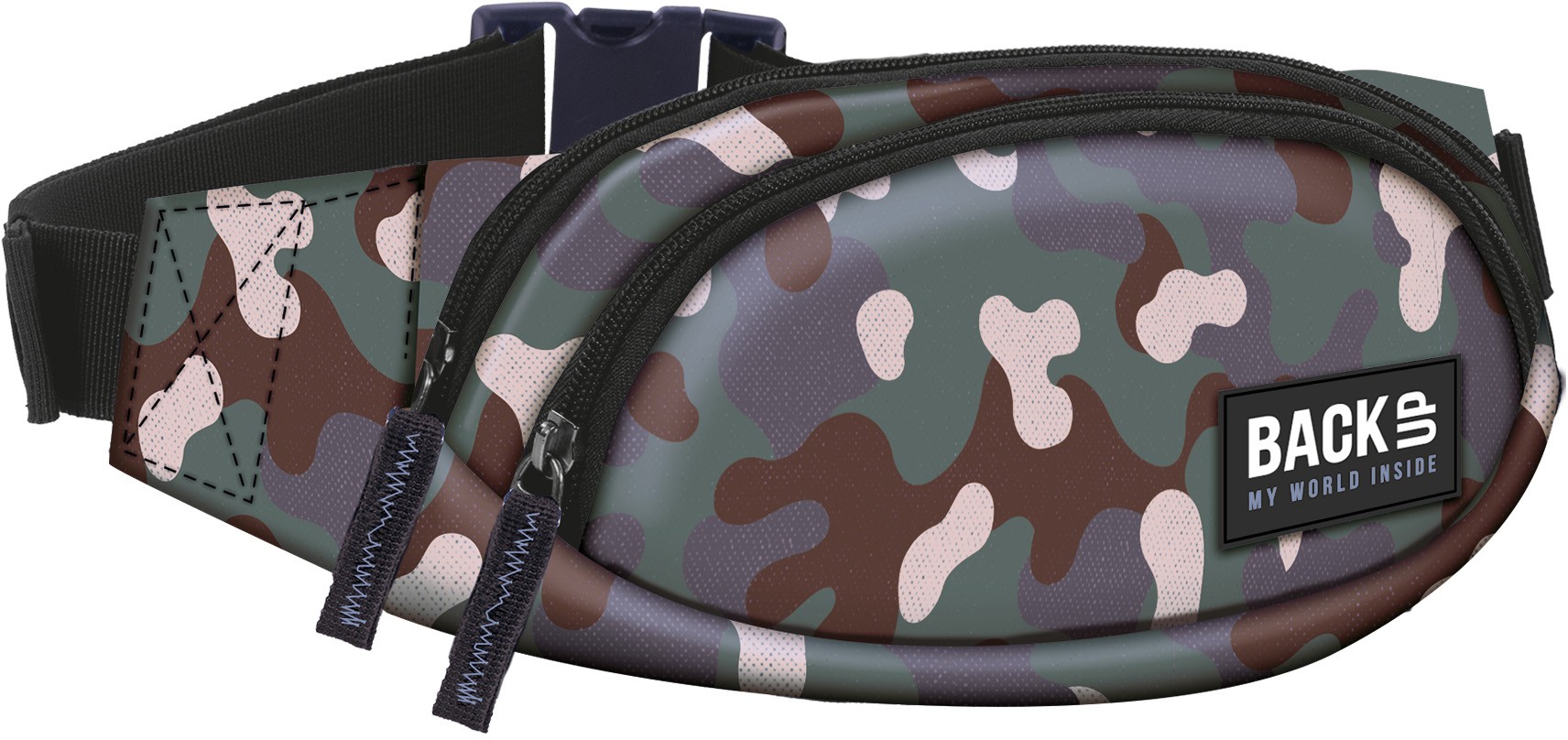 Чанта за кръст Derform BackUp - Camouflage | Ozone.bg