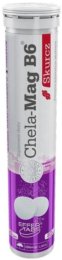 Chela Mag B6 Cramp, 20 ефервесцентни таблетки, Olimp | Ozone.bg