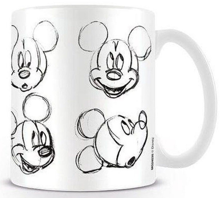Чаша Pyramid Disney: Mickey Mouse - Sketch Faces | Ozone.bg