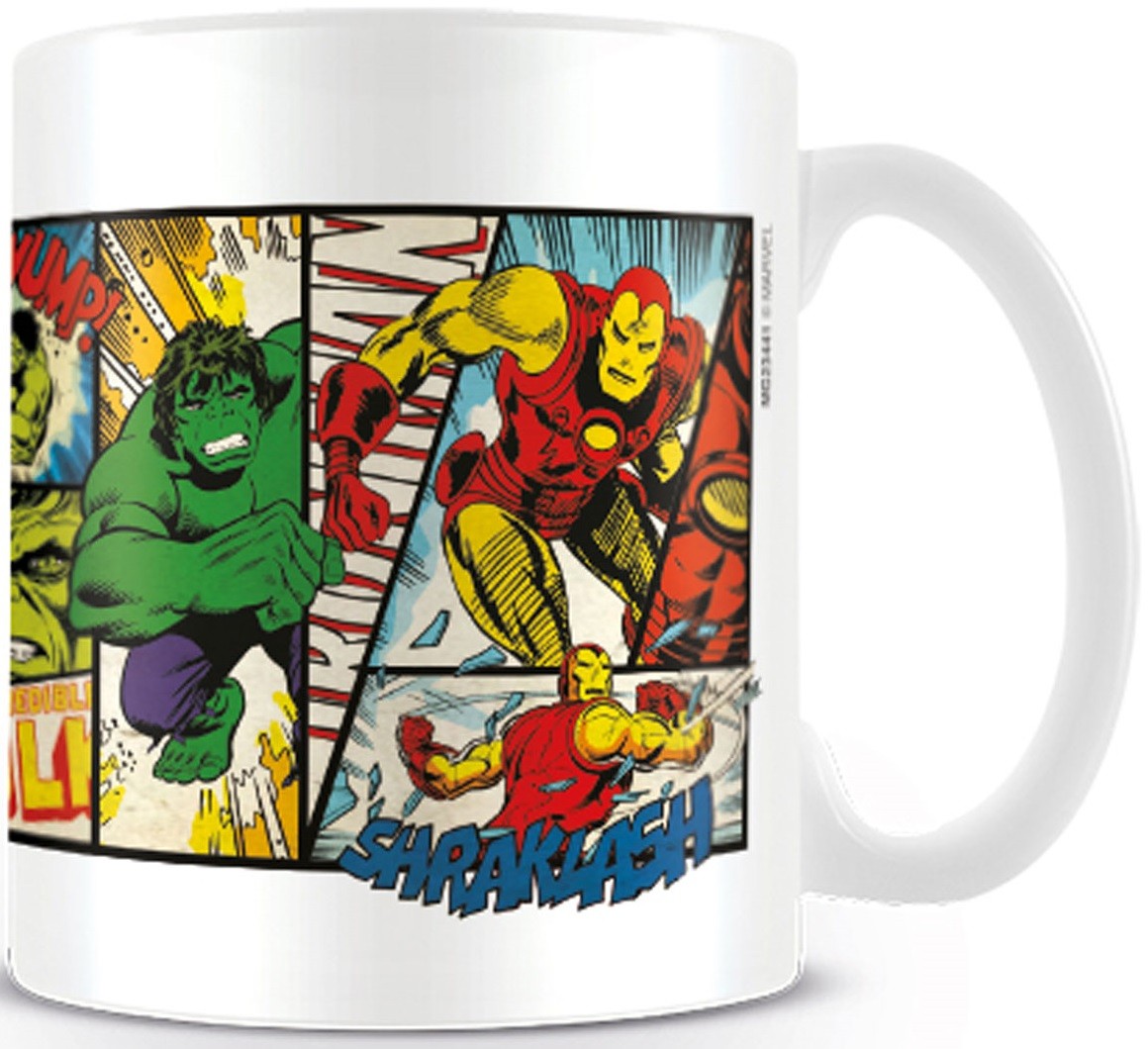 Чаша Pyramid Marvel: Avengers - Heroes Panels | Ozone.bg