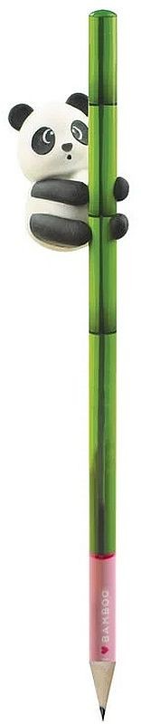 Черногарфитен молив Legami - С гумичка панда | Ozone.bg