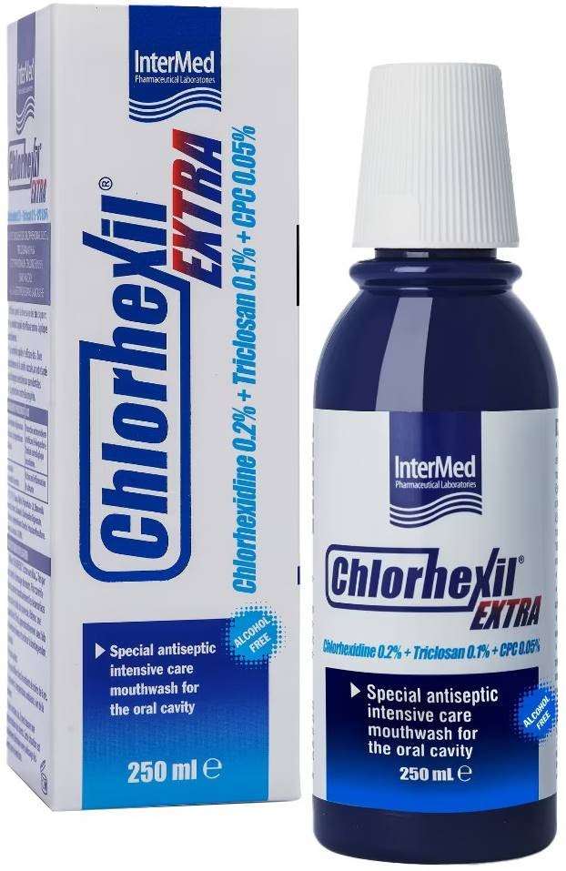 Chlorhexil Вода за уста Extra, 250 ml, Vittoria Pharma | Ozone.bg