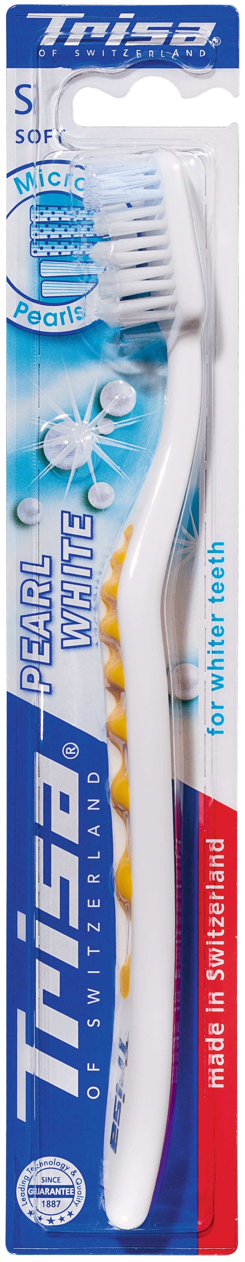 Trisa Четка за зъби Pearl White, soft | Ozone.bg