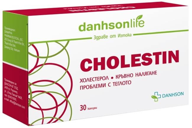 Cholestin, 30 капсули, Danhson | Ozone.bg