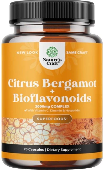 Citrus Bergamot + Bioflavonoids, 90 капсули, Nature's Craft | Ozone.bg