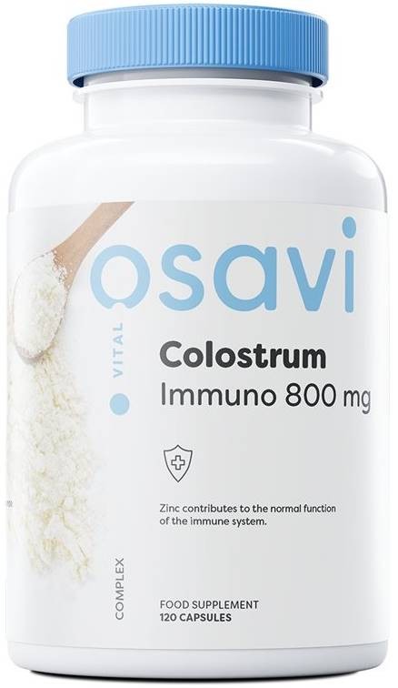 Colostrum Immuno, 800 mg, 120 капсули, Osavi | Ozone.bg