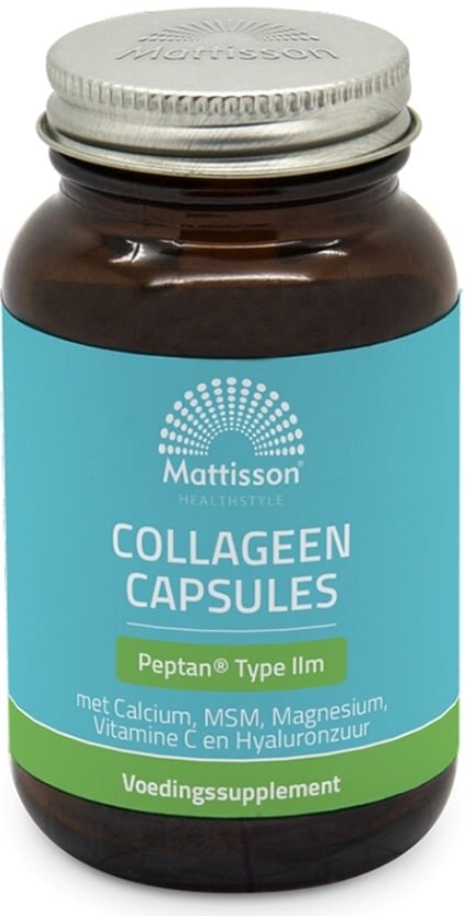 Collagen Peptan Type II, 60 капсули, Mattisson Healthstyle | Ozone.bg