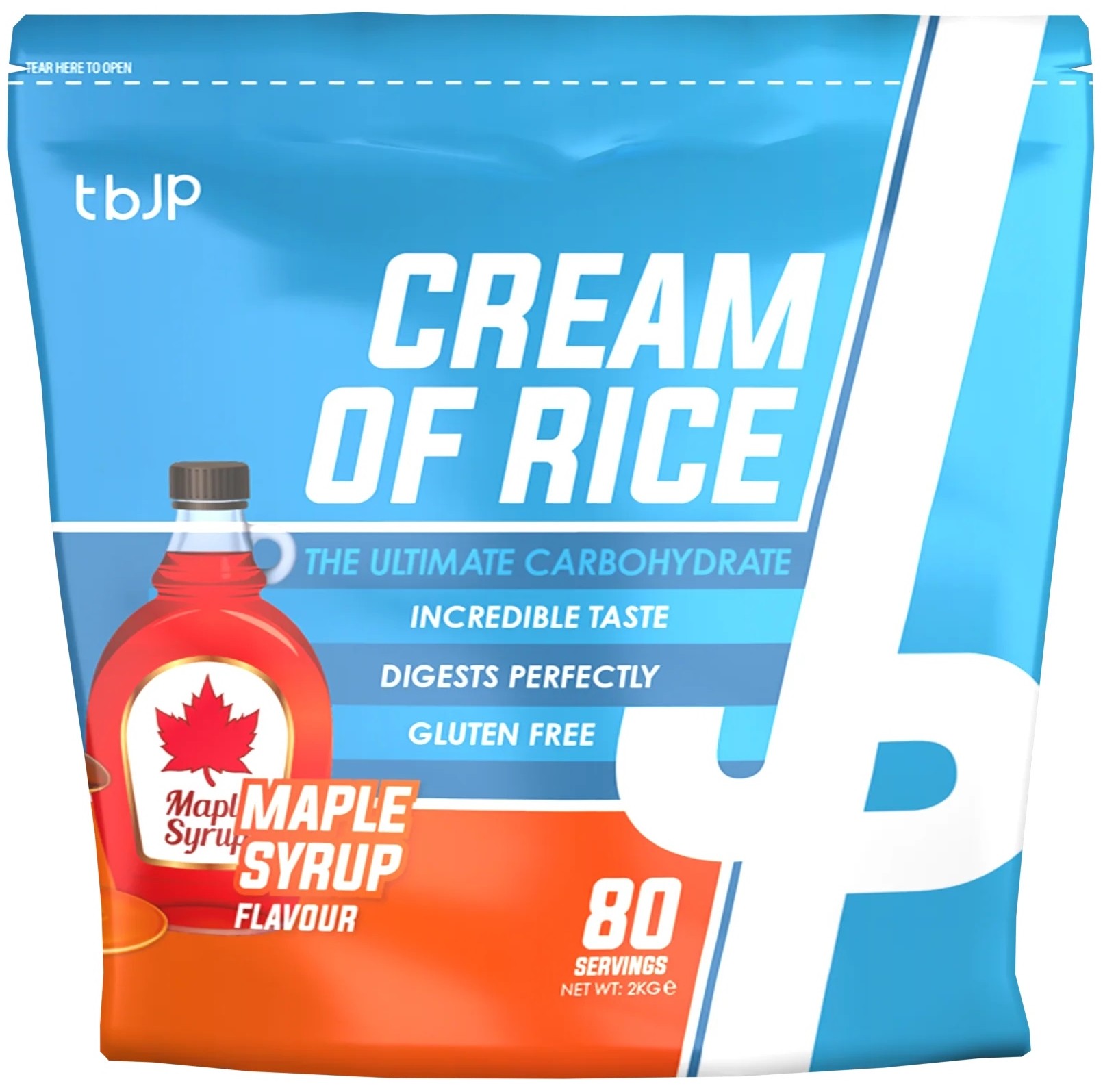 Cream Of Rice, maple syrup, 2000 g, Trained by JP | Ozone.bg