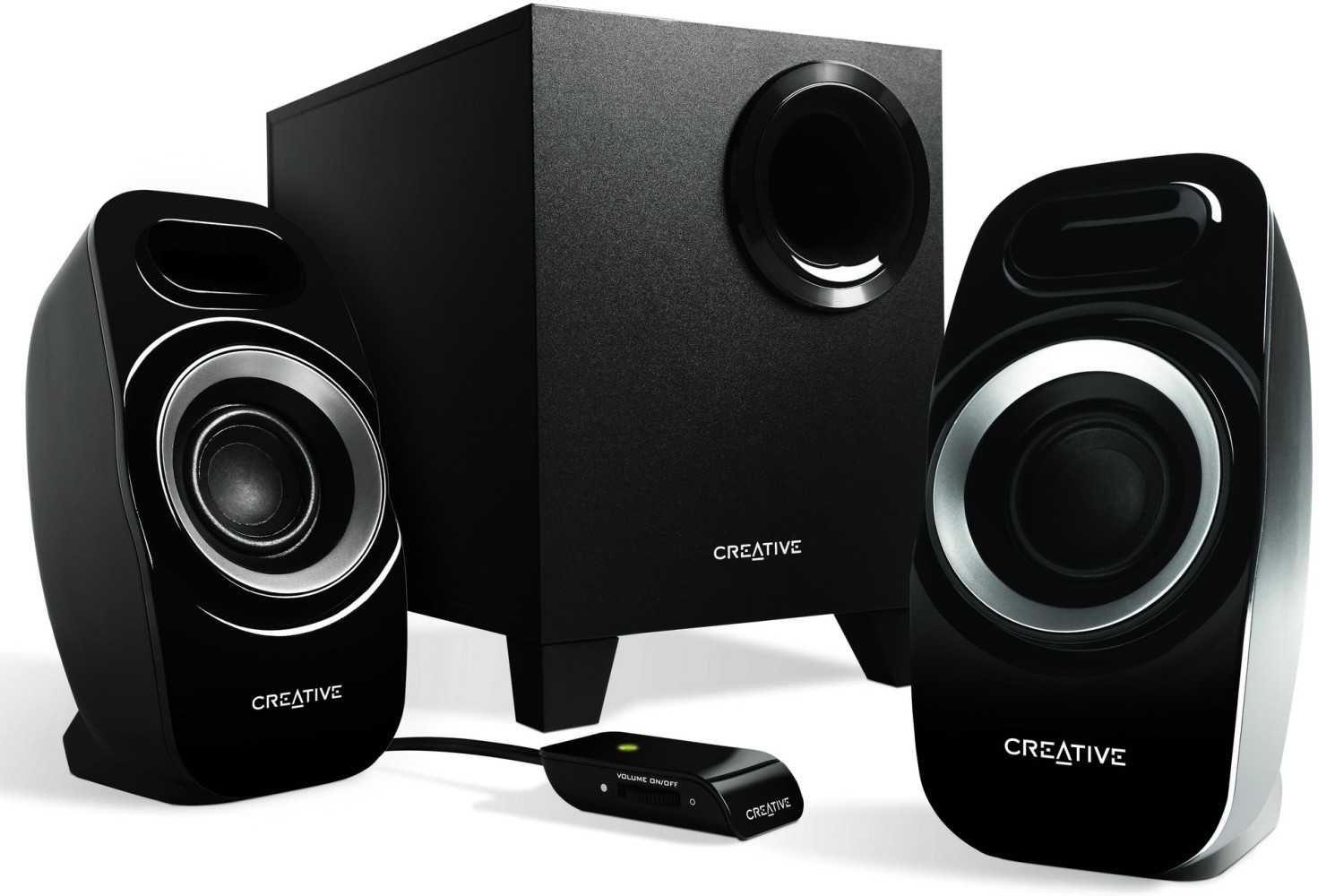 Аудио система Creative Inspire T3300 - 2.1, черна | Ozone.bg