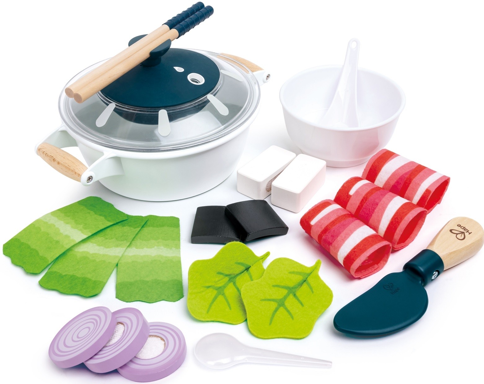 Дървен комплект HaPe International - Гореща тенджера | Отлична цена | Ozone.bg