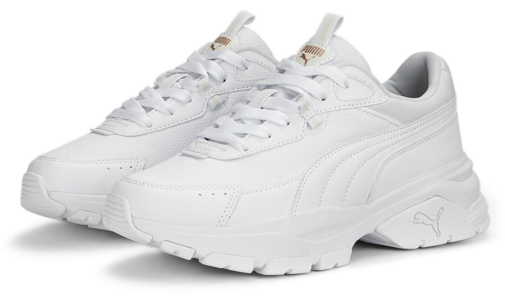 Дамски обувки Puma - Cassia Via , бели | Ozone.bg