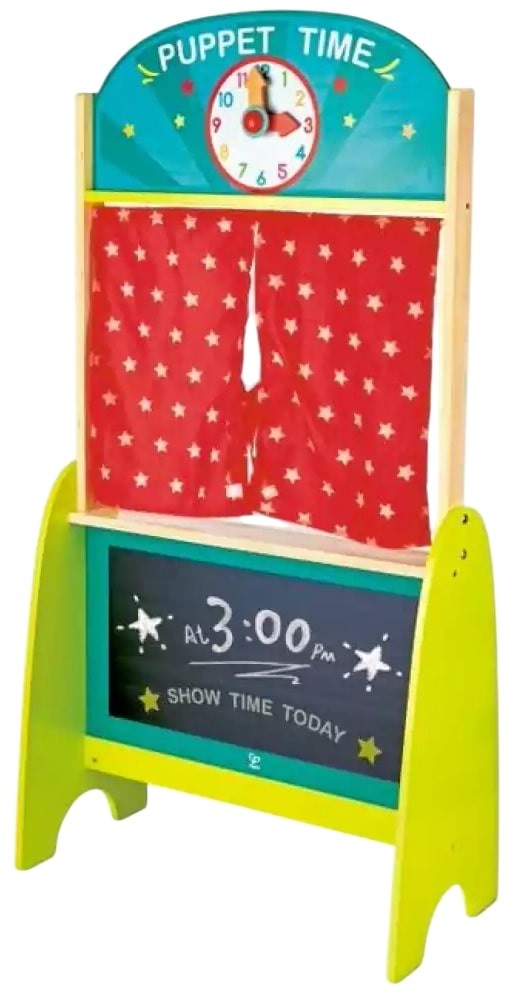 Дървена играчка Hape - Куклен театър | Отлична цена | Ozone.bg