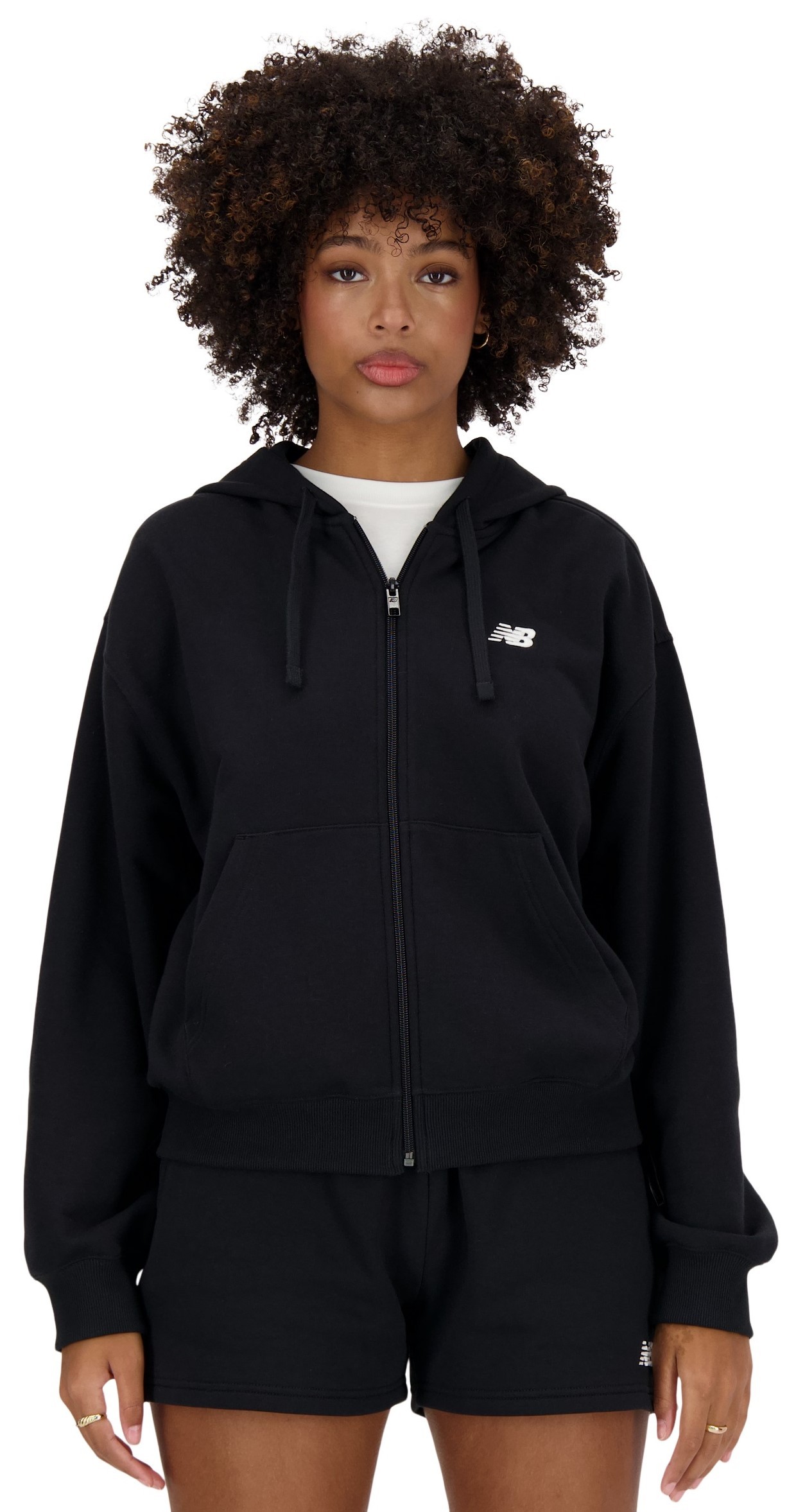 Дамски суитшърт New Balance - Sport Essentials , черен | Ozone.bg