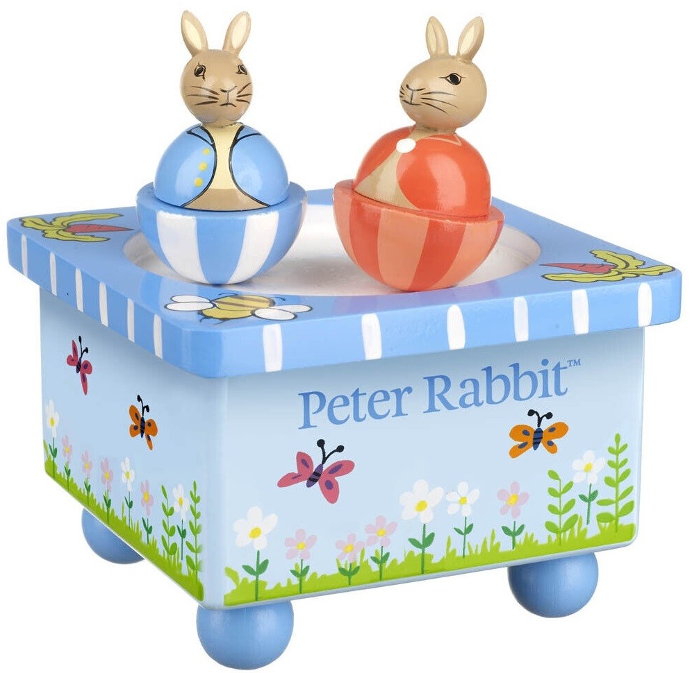 Дървена музикална кутия Orange Tree Toys Peter Rabbit | Отлична цена ...