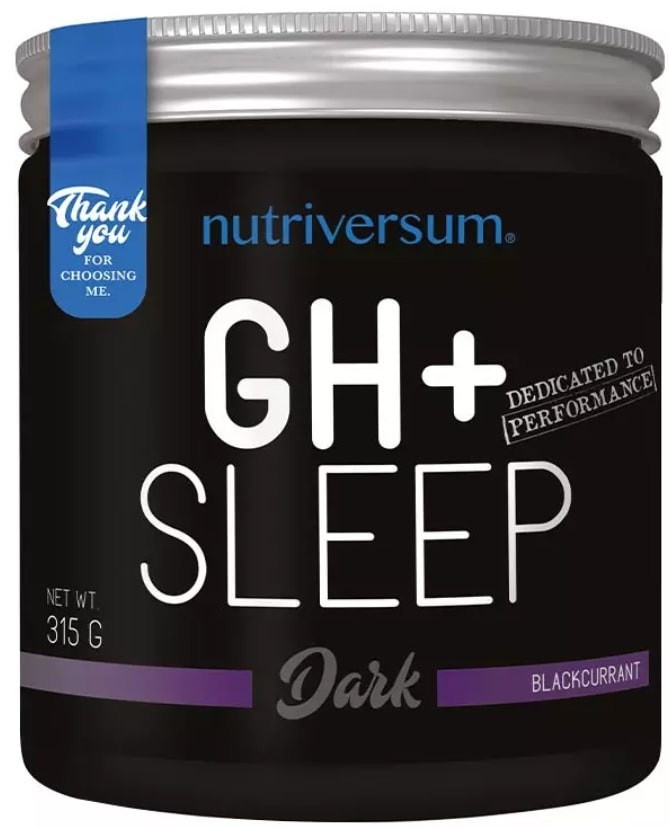 Dark GH+ Sleep, касис, 315 g, Nutriversum | Ozone.bg