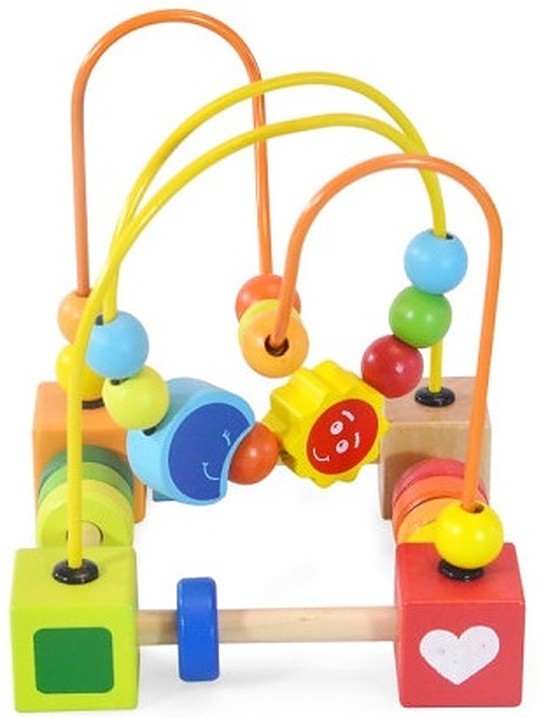 Дървен лабиринт с мъниста Acool Toy | Отлична цена | Ozone.bg