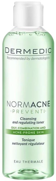Dermedic Normacne Почистващ и регулиращ тонер за лице, 200 ml | Ozone.bg