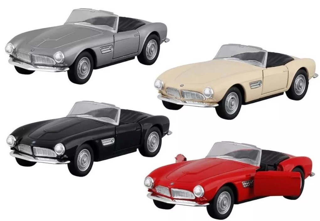Детска играчка Goki - Метална количка BMW 507, асортимент | Отлична ...