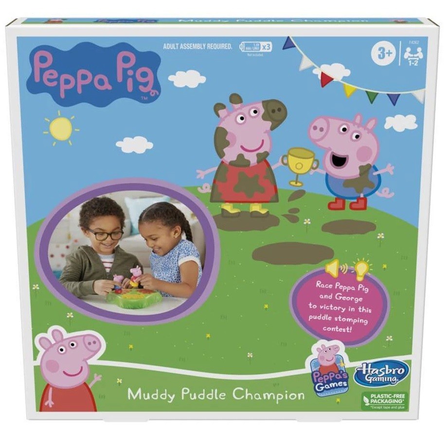 Детска игра Hasbro - Peppa Pig Muddy Puddle Champion | Отлична цена ...