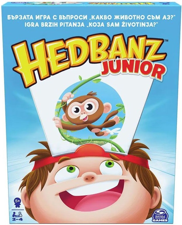 Детска игра Spin Master - HedBanz Junior | Ozone.bg