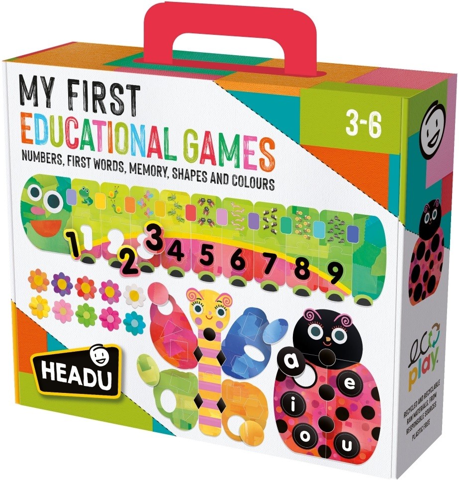Детска игра Headu - Моите първи образователни игри | Отлична цена ...