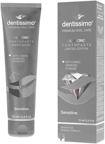 Dentissimo Паста за зъби Diamond, 75 ml | Ozone.bg