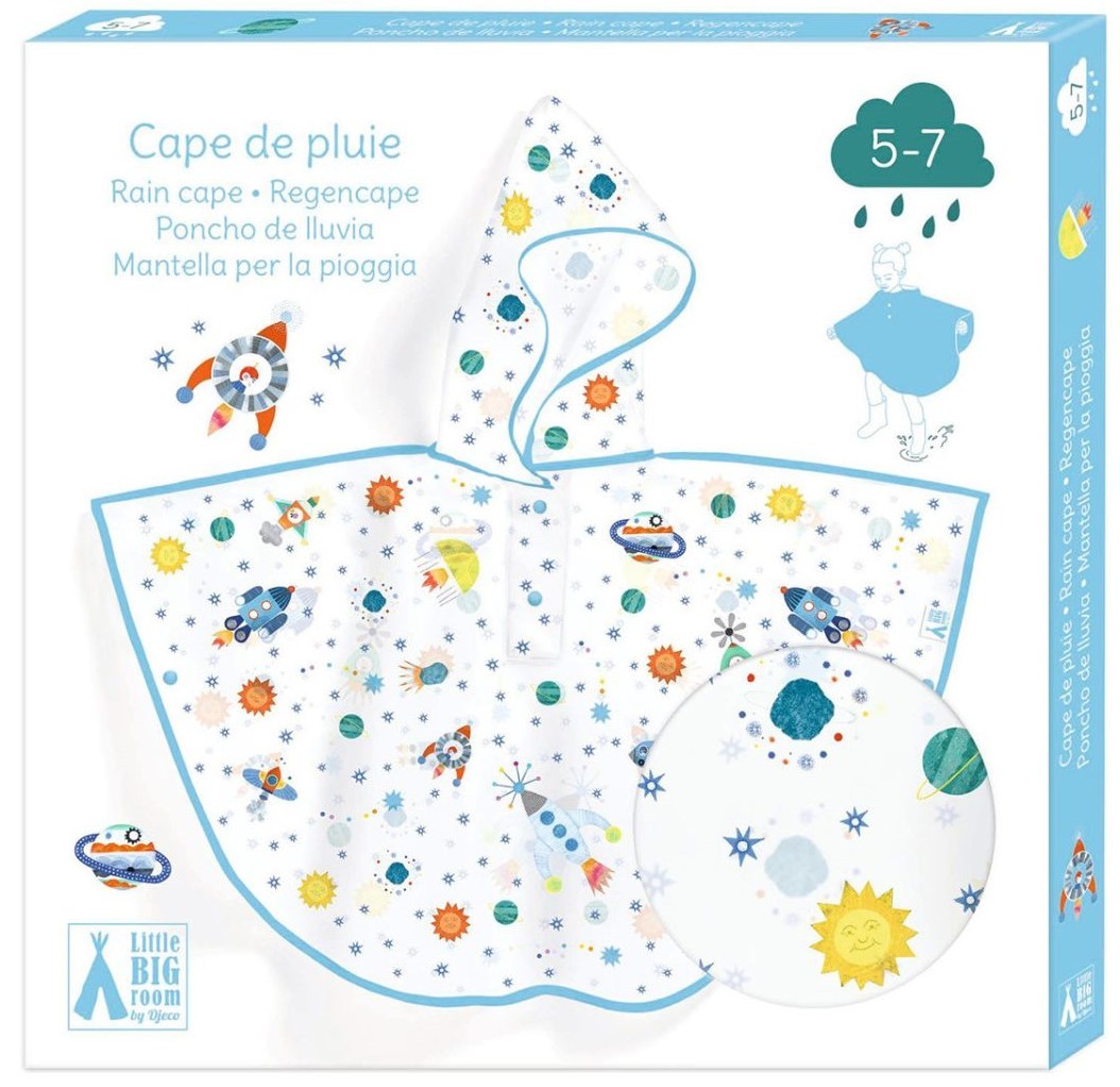 Детски дъждобран Djeco - Ракета | Ozone.bg