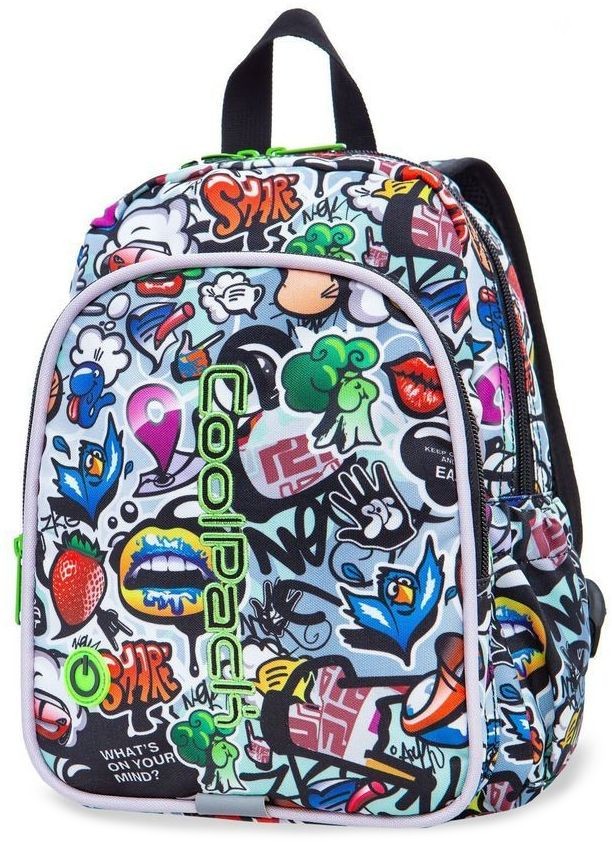 Детска светеща LED раница Cool Pack Bobby - Graffiti | Ozone.bg