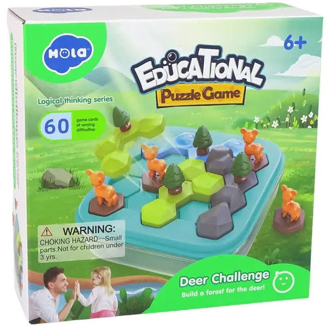 Детска смарт игра Hola Toys Educational - Еленчета в гората | Отлична ...