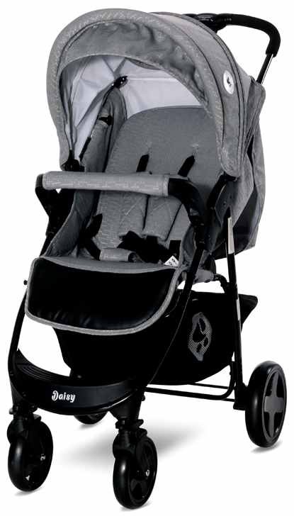 Детска лятна количка с покривало Lorelli - Daisy Basic, сива | Ozone.bg