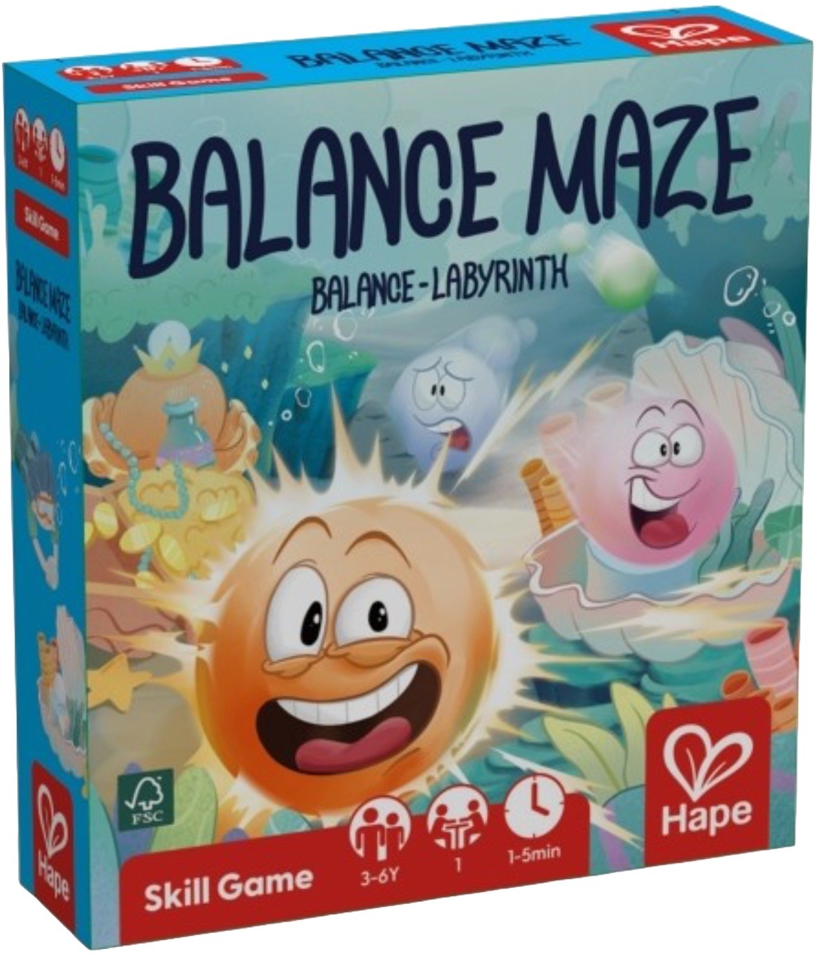 Детска игра 2 в 1 HaPe International - Лабиринт | Отлична цена | Ozone.bg