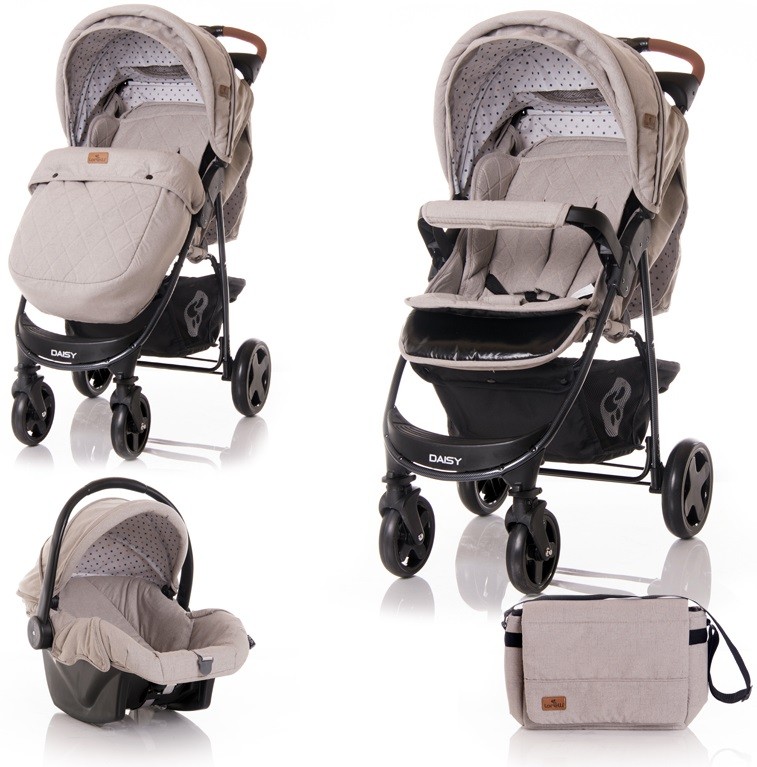 Детска комбинирана количка 2 в 1 Lorelli - Daisy Set, String | Ozone.bg