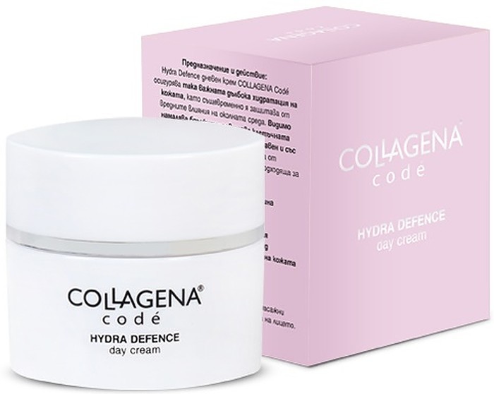Collagena Codé Дневен крем за лице Hydra Defence, 50 ml | Ozone.bg