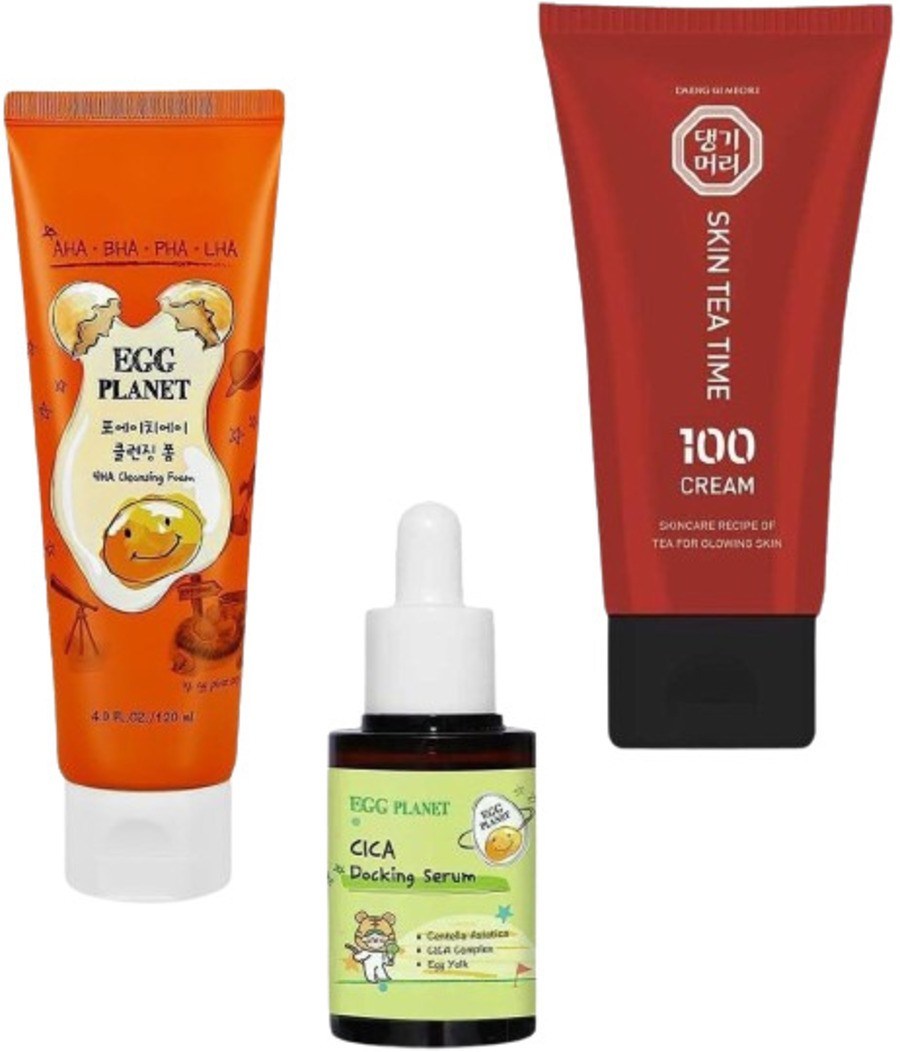 Doori Egg Planet Комплект - Серум, Пяна за лице и Хидратиращ крем, 30 + 120 + 80 ml | Ozone.bg