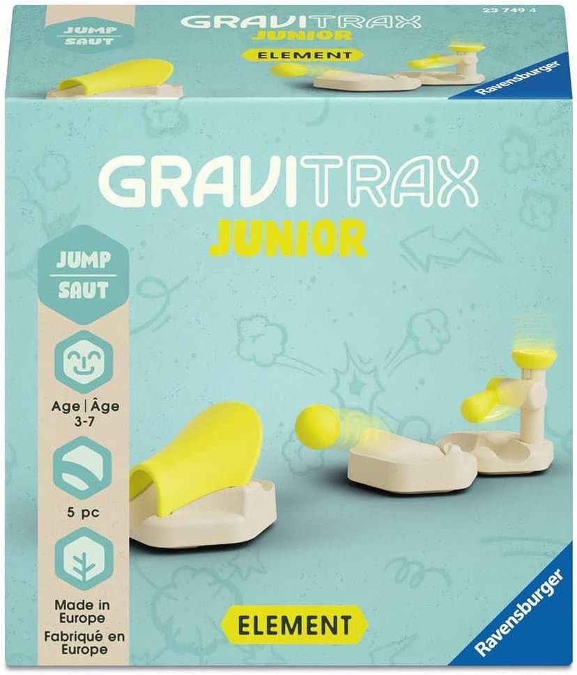 Допълнение за логическа игра Ravensburger GraviTrax Junior Element Jump ...