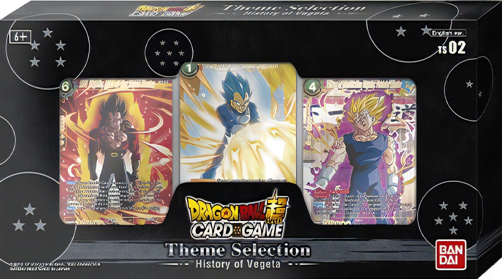 Dragon Ball Super Card Game: Theme Selection - History Of Vegeta TS02 ...
