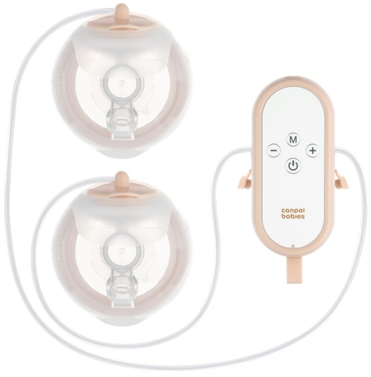 Двойна електрическа помпа за кърма Canpol - MilkShell | Добра цена | Ozone.bg